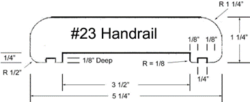 Ipe Wood 2x6 Handrail | ABS Wood