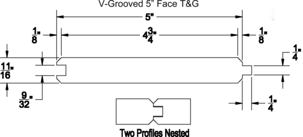 Ipe Deck 1x6 V-Grooved Tongue and Groove Porch Flooring | ABS Wood